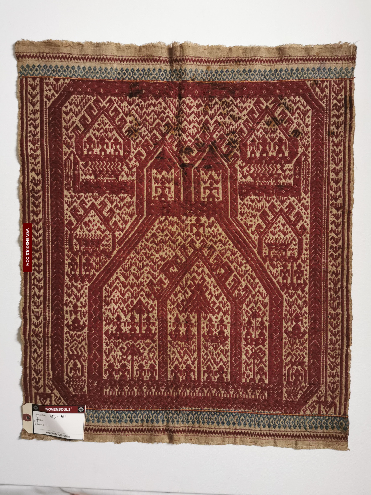 311 Antique Sumatra Tampan Ship Cloth | The Art Blog by WOVENSOULS.COM